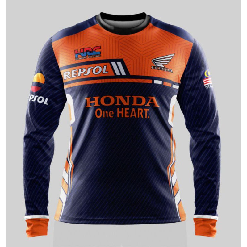 Baju MotoGP Honda Repsol Special Edition Long Sleeve Shirt | Shopee ...