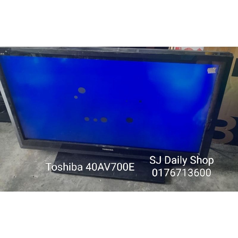 Toshiba 40AV700E Mainboard: V28A00112301 PE0849 Powerboard: PSIV231I01T ...
