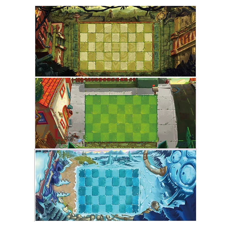 Plants Zombie Game Mat Large Mouse 40cmX90cm Battle Basemap Ejection ...