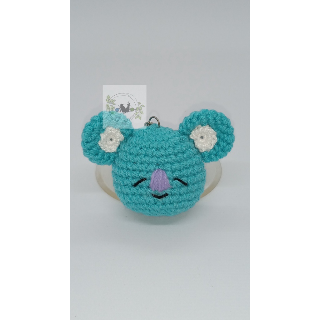 📍Ready stock!! 💥Limited stock!!🏷️BTS Koya crochet keychain | Shopee ...