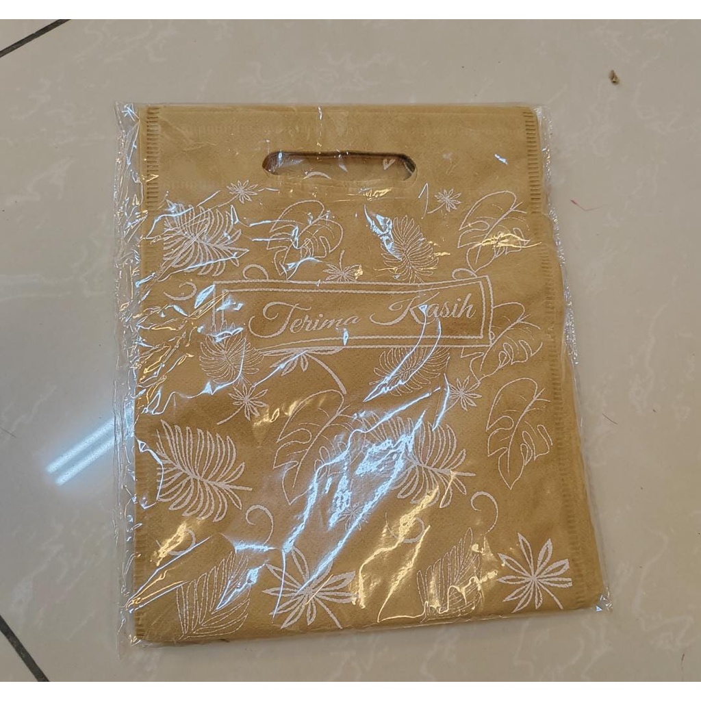 100PCS BEG KAIN GOODIES 20CMX25CM / Beg Goodies Kahwin / Non-woven bag ...
