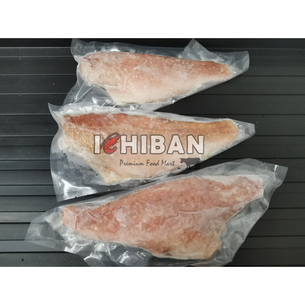 Wild Red Fish/Red Snapper Fillet Boneless 200-300g | Shopee Malaysia
