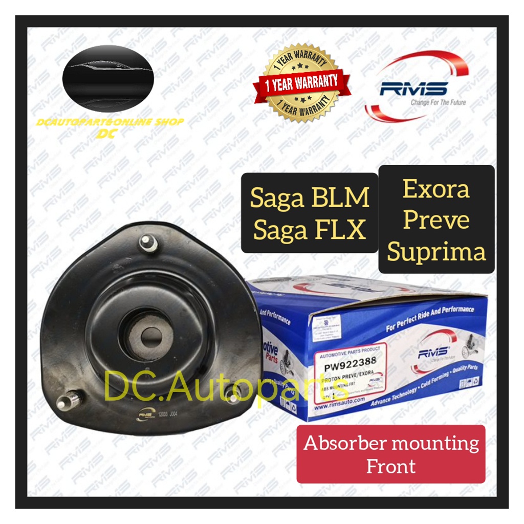 RMS ABSORBER MOUNTING FRONT PROTON SAGA BLM FLX EXORA PREVE SUPRIMA S ...