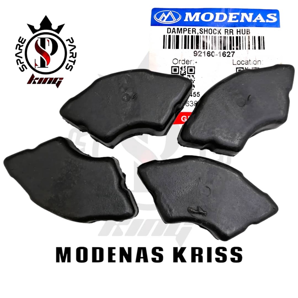 MODENAS KRISS110 KRISS100 KRISS 1 KRISS 2 CT110 CT100 CT HUB RUBBER SET ...