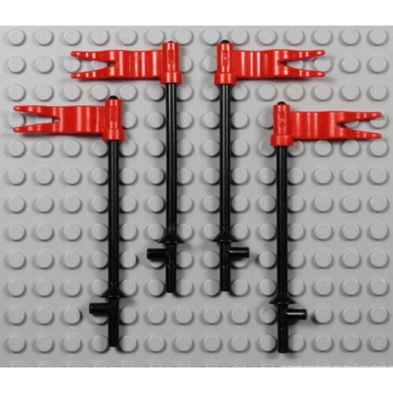 LEGO - Jousting Sticks c/w Wave Flags - Lance Banner Wavy Flag | Shopee ...