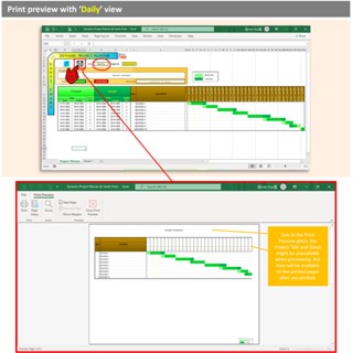 Dynamic Project Planner @ Gantt Chart Jadual Projek Jadual Kerja ...