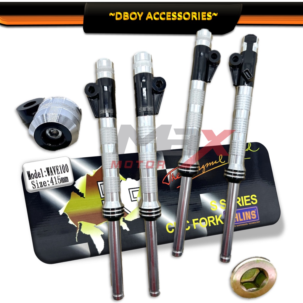 FRONT CNC FORK LAY SET Y15ZR | Y16ZR | LC135 4S|5S | EX5 | W100 ...