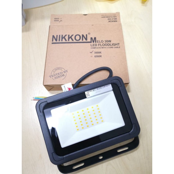 ** NIKKON MELO 50W LED Floodlight ** | Shopee Malaysia