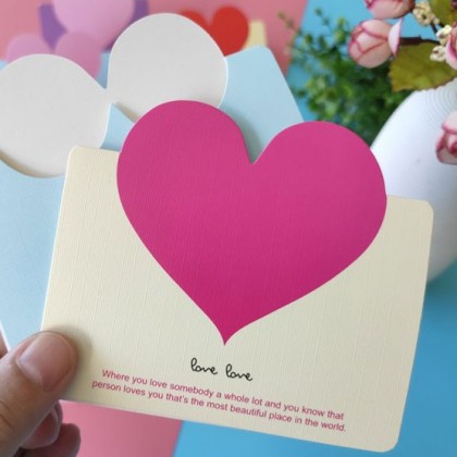 10pc Mini Wish Card Simple For Bouquet Gift Love Wish Card Birthday ...