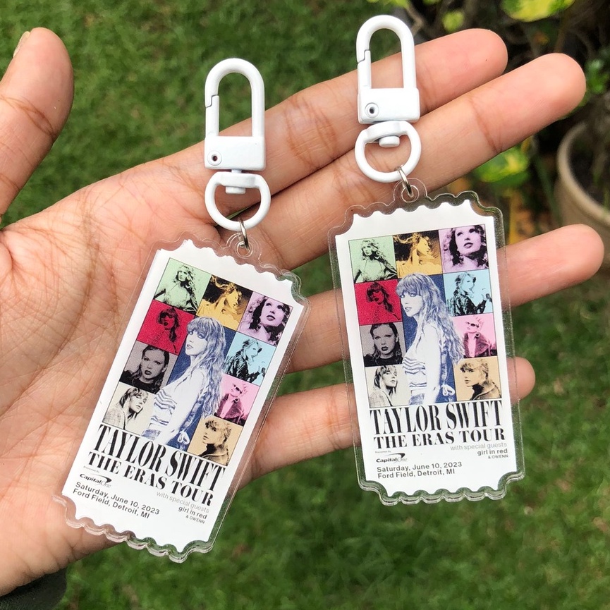 Taylor Swift The Eras Tour Ticket Keyring | Shopee Malaysia