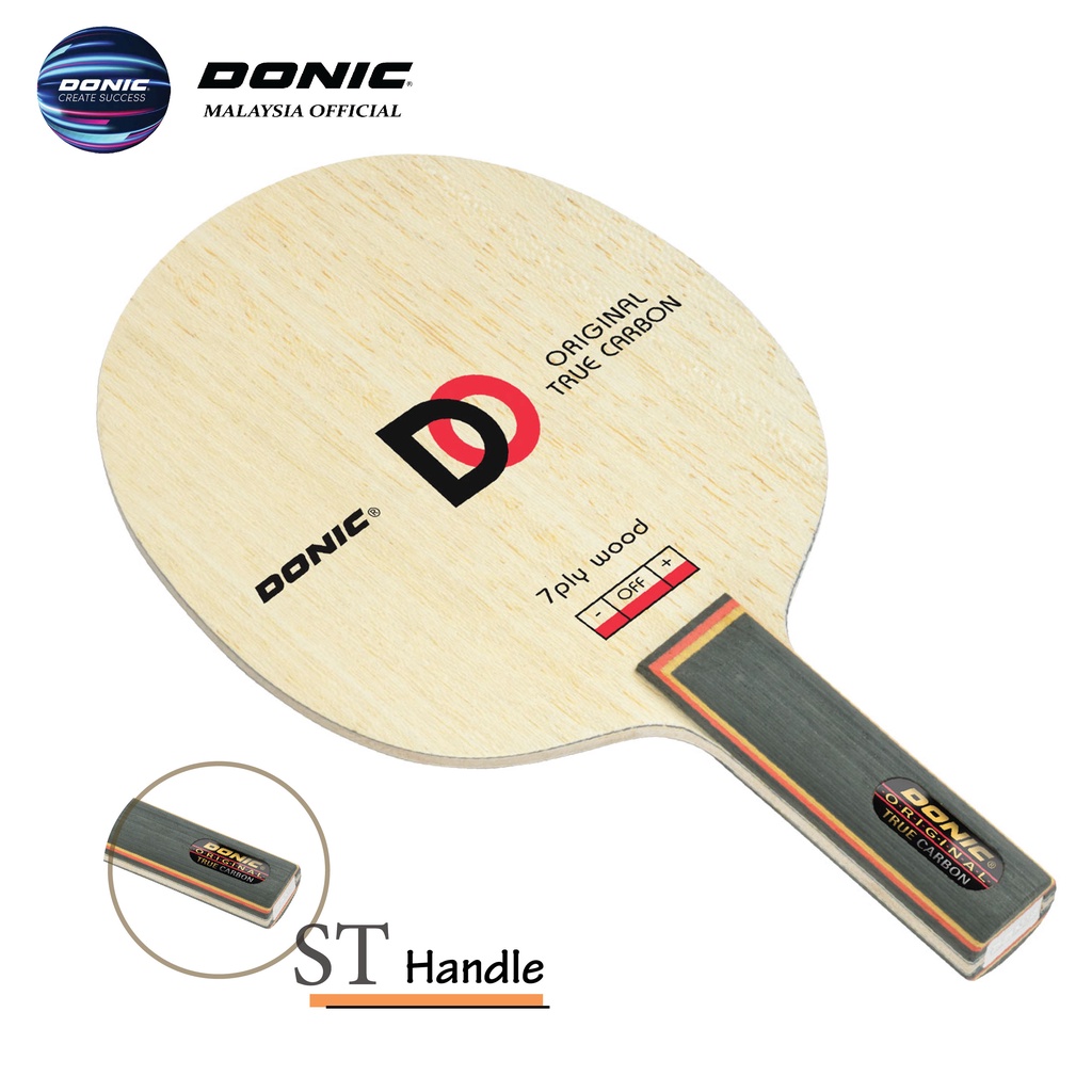 Donic Original True Carbon Brilliant Attacking Penetration Table Tennis ...