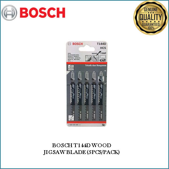 BOSCH T144D WOOD JIGSAW BLADE (5PCS/PACK) | Shopee Malaysia