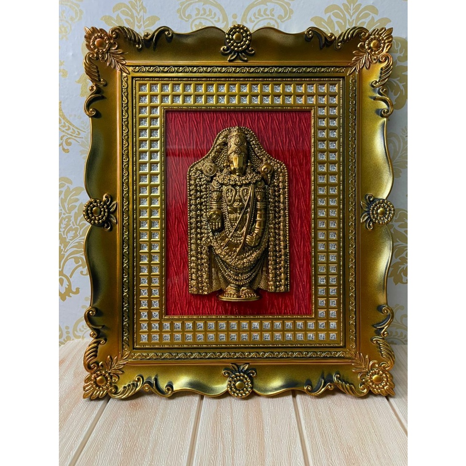 (FR30) Spiritual Photo Frame Tirupati Balaji / Venkatachalapathi ...