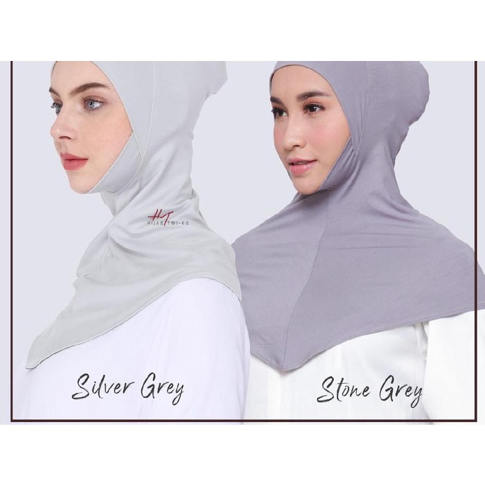 HIJAB LOVER Inner Ninja Dagu Premium Cotton Jersey Inner Neck Muslimah ...