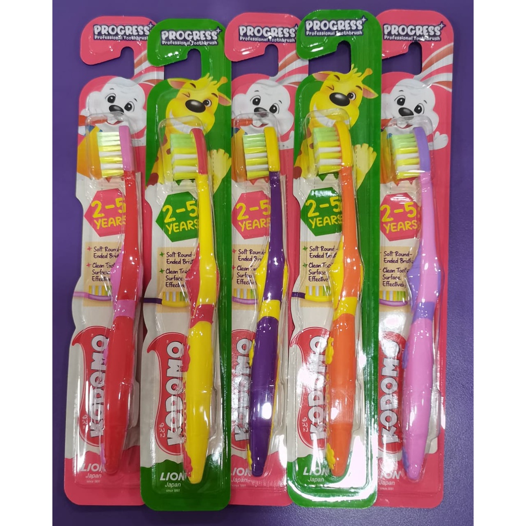 Kodomo Lion Progress Profesional Toothbrush (2 - 5 Years) | Shopee Malaysia