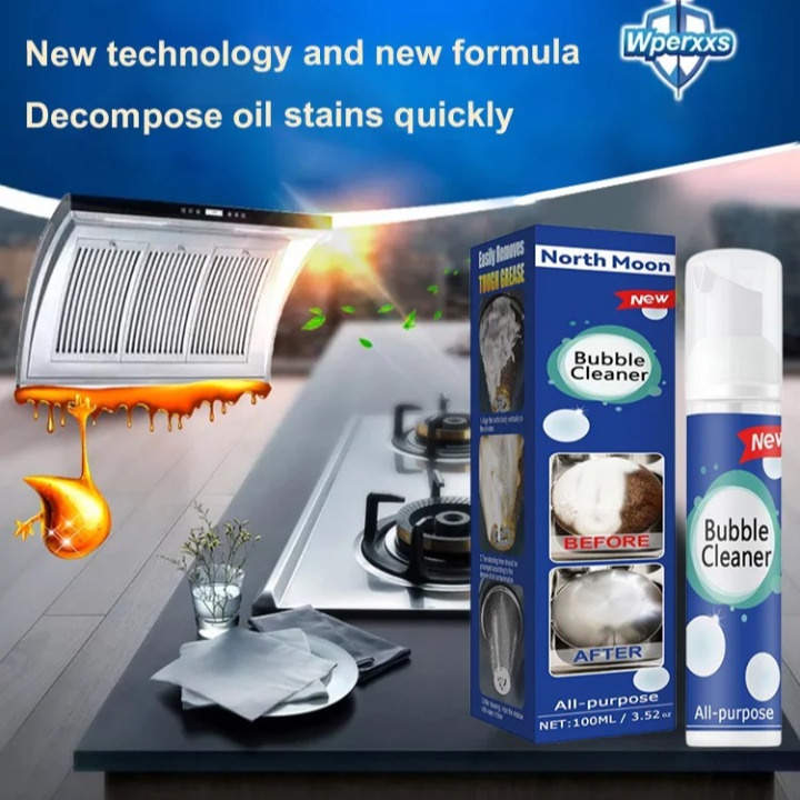 Japanese professional kitchen oil stains removing cleaner | Shopee Malaysia