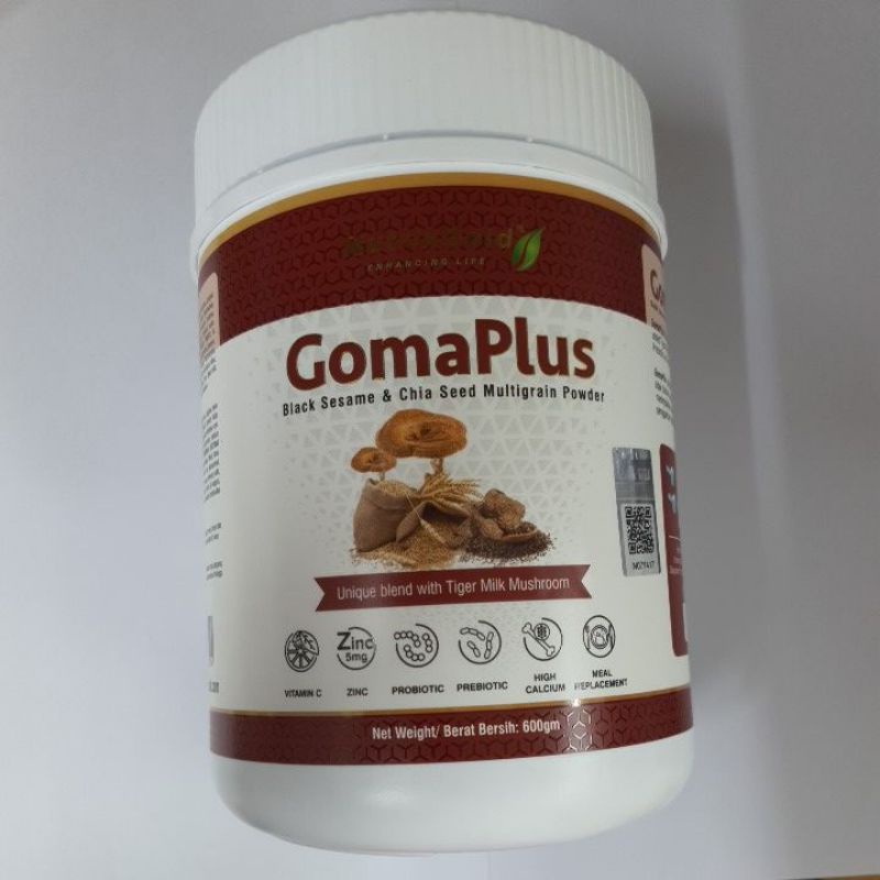 Nutrixgold Gomaplus Black Sesame & Chia Seed Multigrain Powder 600g ...