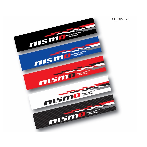 Front windshield sticker NISSAN NISMO 52''x10'' | Shopee Malaysia