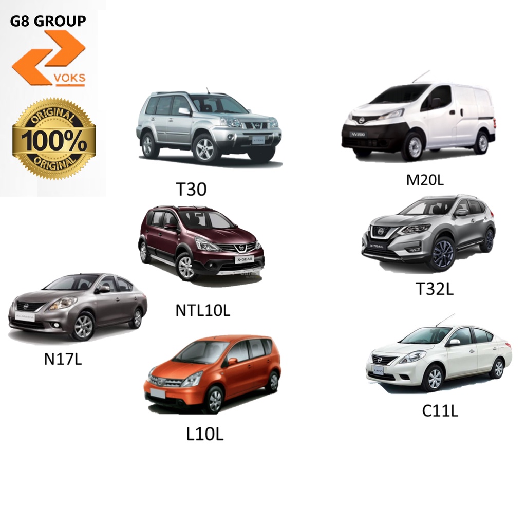 Nissan Service Package Combo ( NISSAN SEMI SYNTHETIC 10W40 ENGINE OIL ...