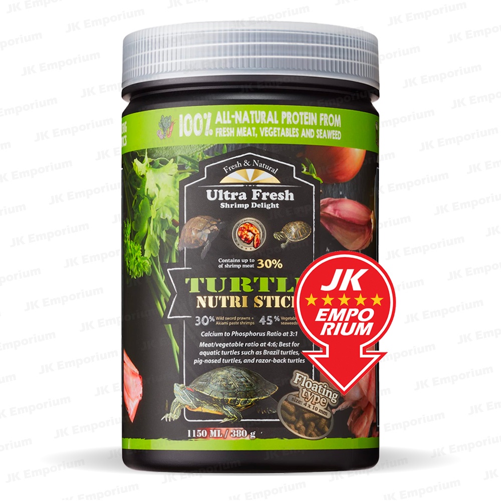 Azoo Ultra Fresh Turtle Nutri Stick For Aquatic Turtles Tortoise ...