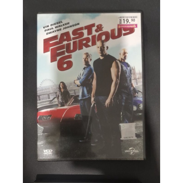 fast & furious VCD DVD lama | Shopee Malaysia