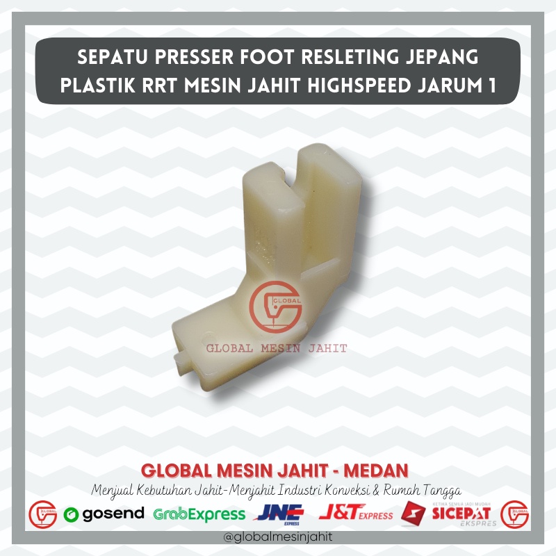 MESIN PUTIH Shoes Presser foot Zipper Japan Plastic Prc Sewing Machine ...