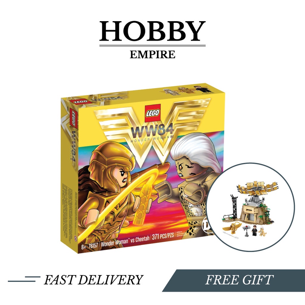 LEGO DC 76157 Wonder Woman vs. Cheetah *Original LEGO Set Extra Bubble ...