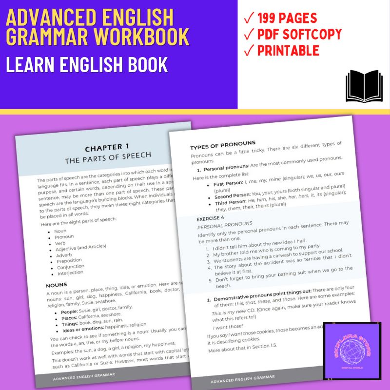 [SS140] Advanced English Grammar Exercises Practice Questions | Shopee ...