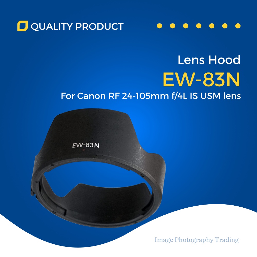 EW-83N EW83N Lens Hood For Canon RF 24-105mm f/4L IS USM Lens (Ready ...