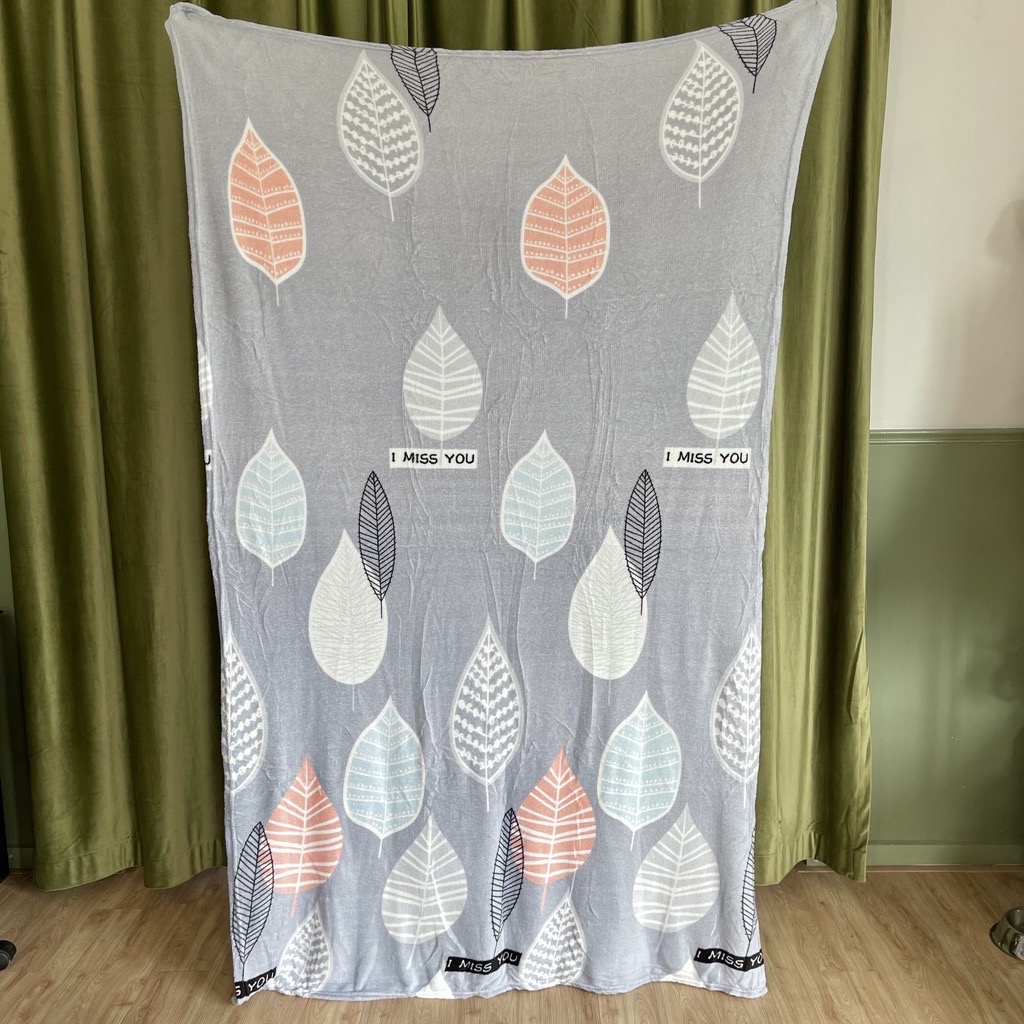 Single Cartoon Blanket 130x195cm Selimut Kartun Single Size for Kid ...