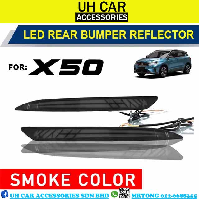 PROTON X50 LED REAR BUMPER REFLECTOR LED LIGHTS LIGHT LAMP | Shopee ...
