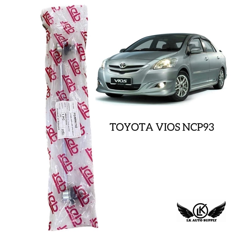 ABSORBER LINK STABILIZER LINK FRONT TOYOTA VIOS NCP93 JEB (48820-52030) | Shopee Malaysia