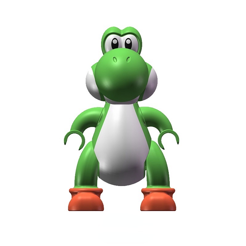 Super Cartoon Game Mario Yoshi Bros Model Building Blocks Figures Toys ...