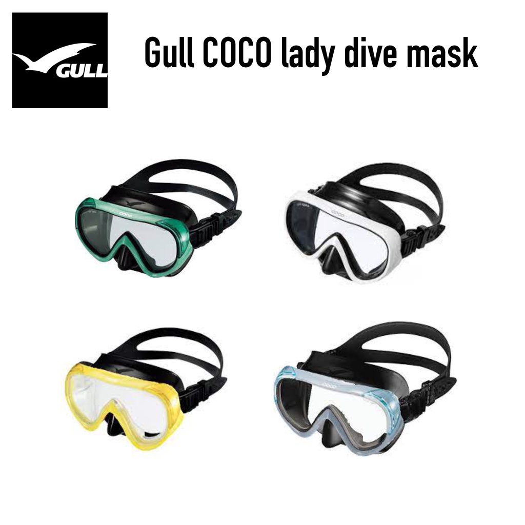 GULL COCO dive mask, Ladies Scuba Diving Mask | Shopee Malaysia