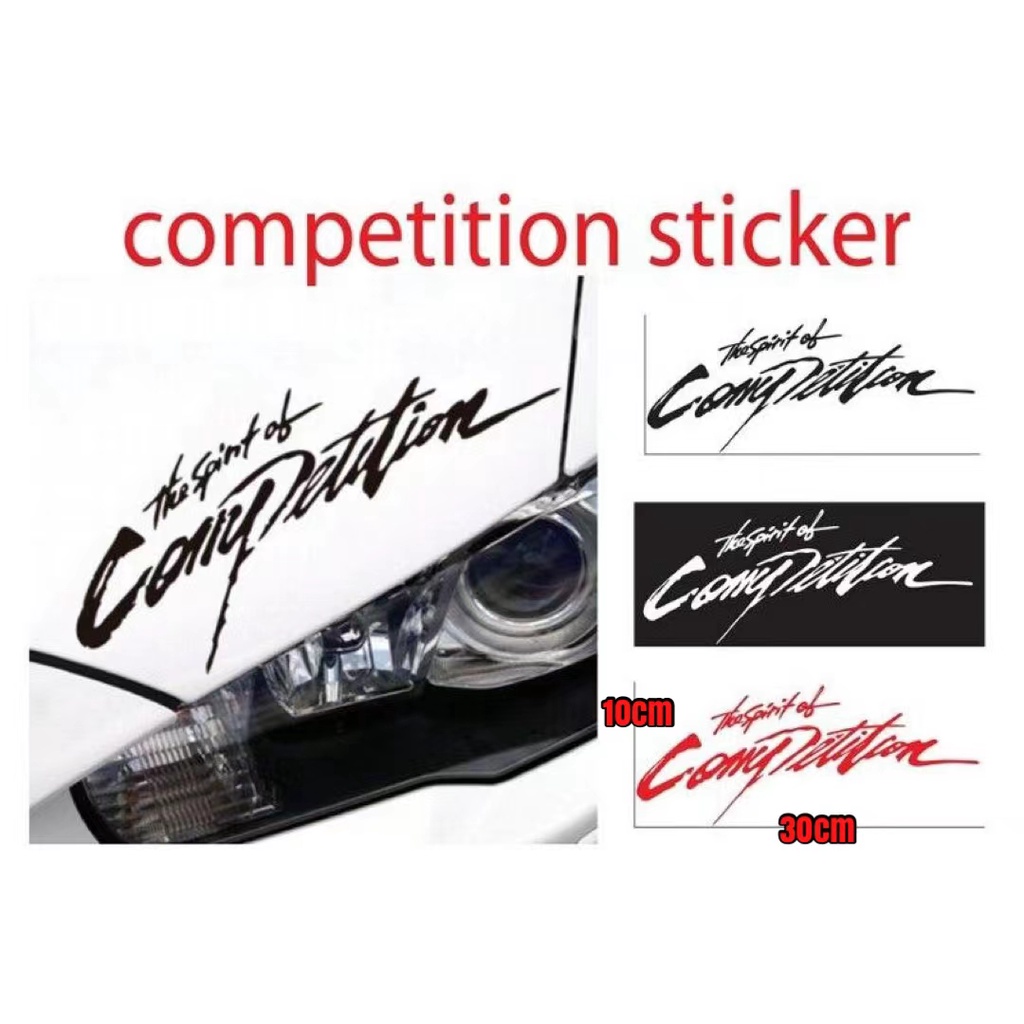 SPORT CAR STICKER Limited Edition Ralliart The Spirit Of Competition ...