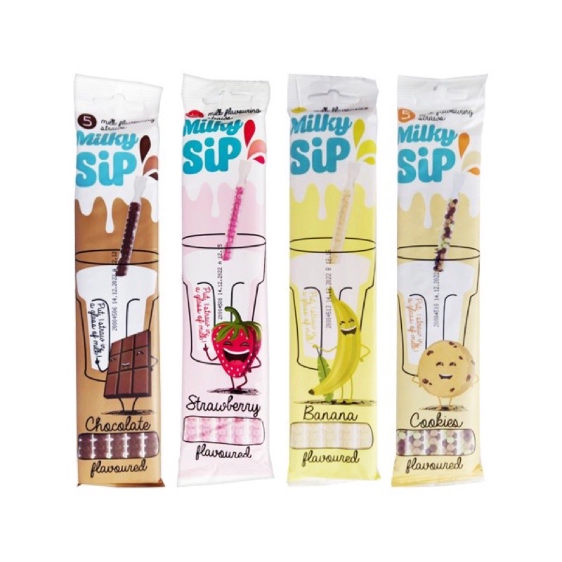 Milky Sip Magic Straw (6gx5pcs) | Shopee Malaysia