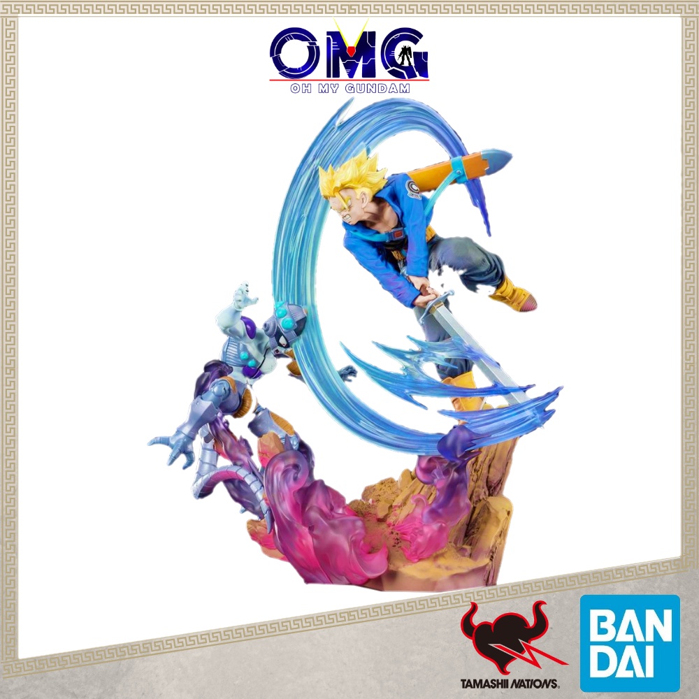 Bandai Tamashii Figuarts Zero Extra Battle Super Saiyan Trunks & Frieza ...