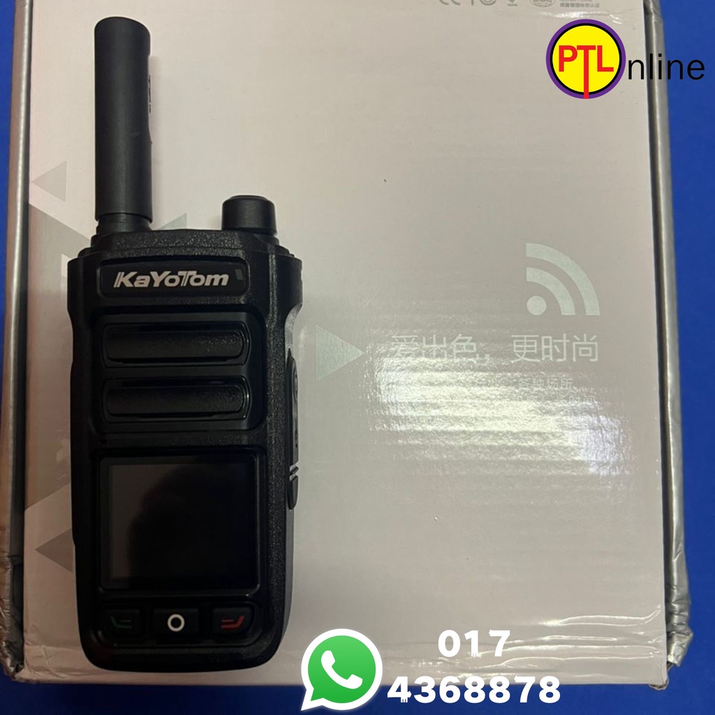 Kayotom Zello Bluetooth Wifi Walkie Talkie 4G Mobile Phone | Shopee ...