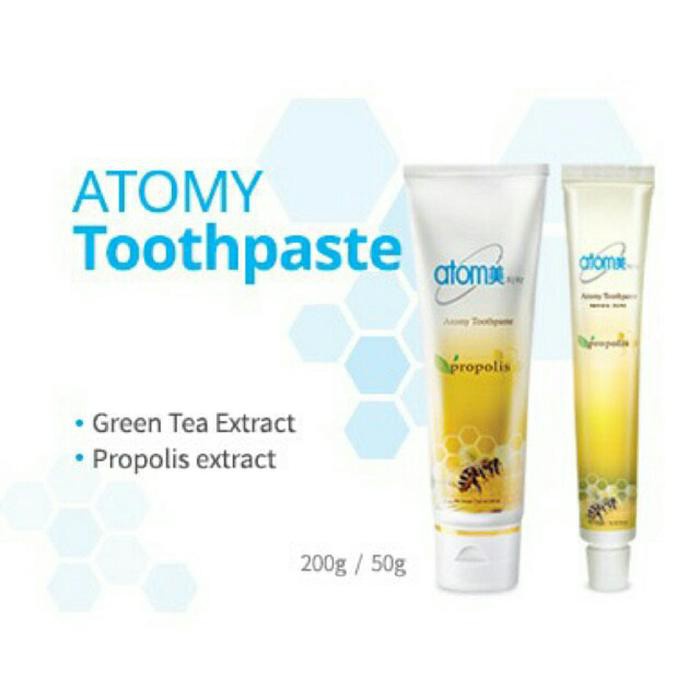 Toothpaste Propolis and Green Tea Atomy 艾多美 蜂胶绿茶牙膏 (50g) Ready Stock ...