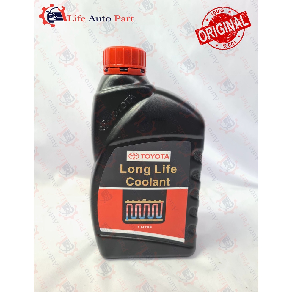 TOYOTA LONG LIFE COOLANT 1L -100% ORIGINAL (RED) | Shopee Malaysia
