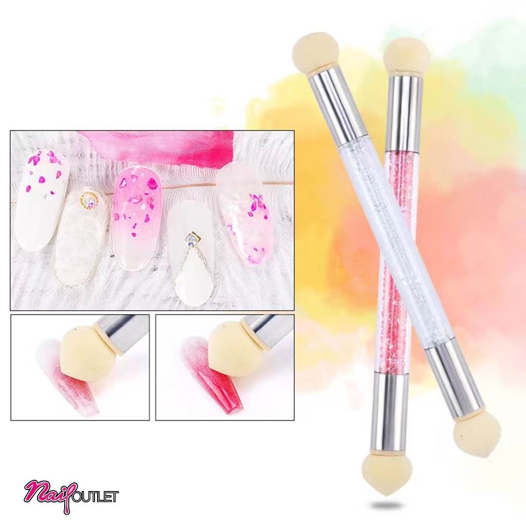 Crystal Gradient Sponge There Are 2 Colors. | Shopee Malaysia