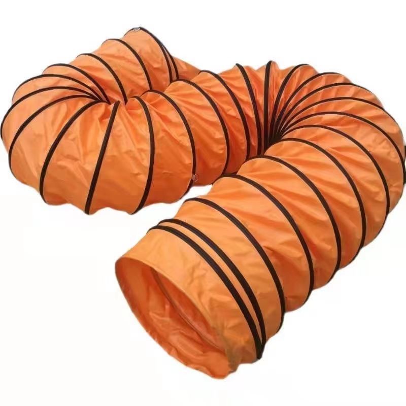 High Temperature Resistant PVC Telescopic Ventilation Row Hose Paint ...