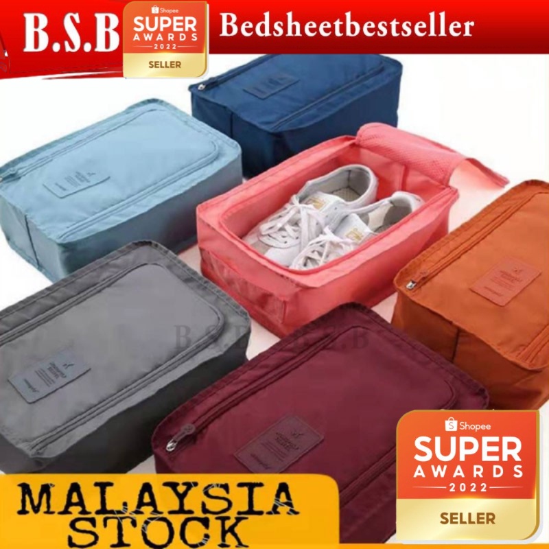 B.S.B Sports Shoes Bag Waterproof Foldable Shoe Box Travel Portable ...