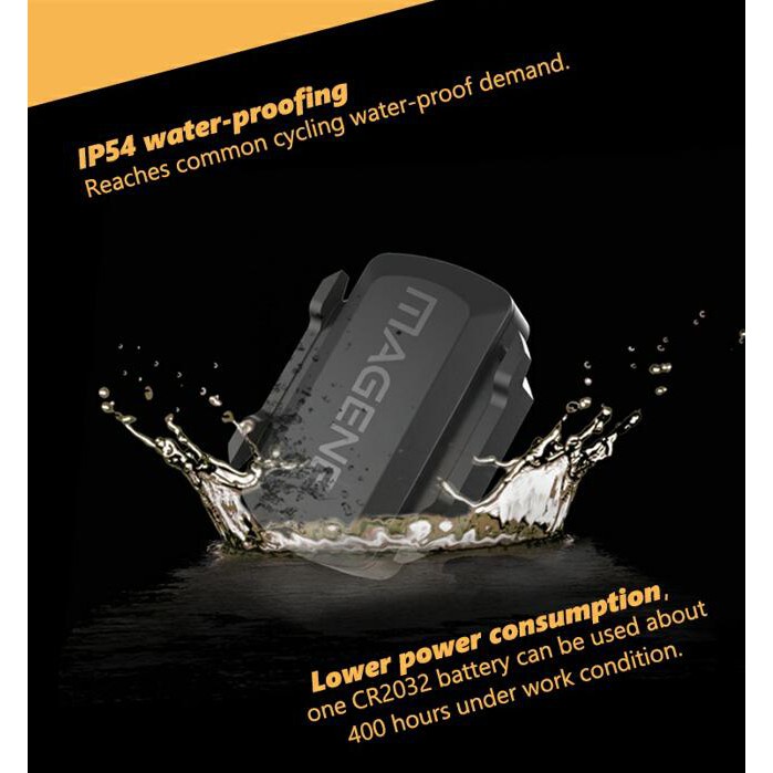 2024MAGENE GEMINI 210 SPEED CADence ANT+ & Bluetooth MAGNETLESS sensors ...