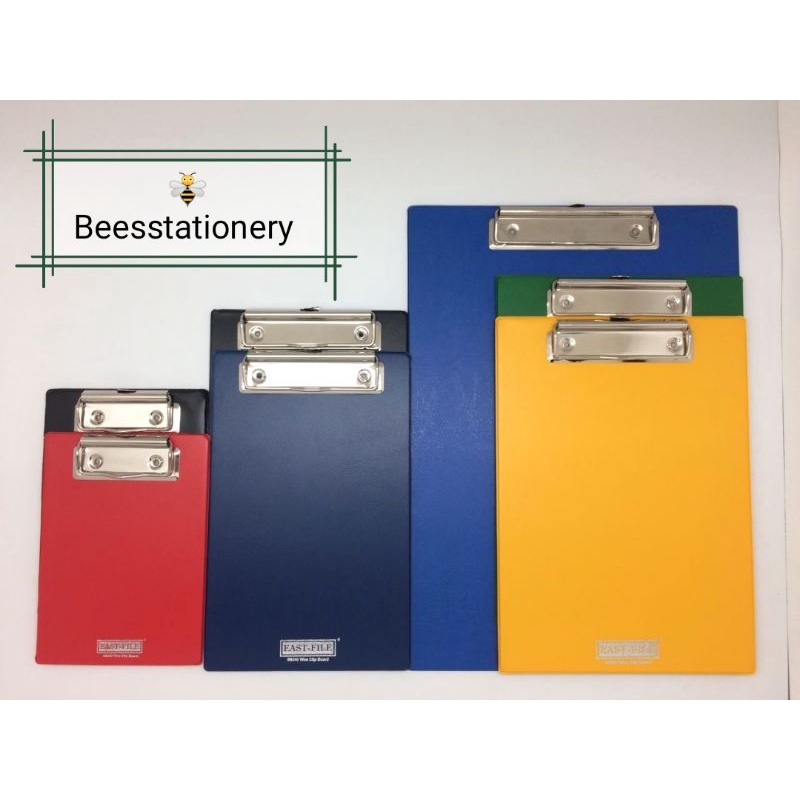 2340 PVC Wire Clip Board A6/A5/A4/F4 | Shopee Malaysia