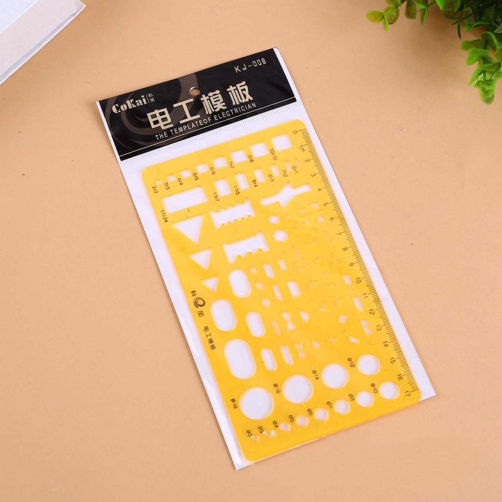 Technical Geometry Design Drawing Template Ruler Stencil Pembaris ...