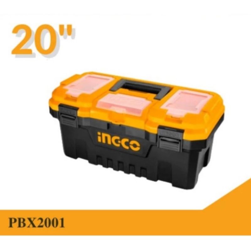 PERALATAN 20 Inch Plastic Tool Box INGCO PBX2001 Tool Box | Shopee Malaysia