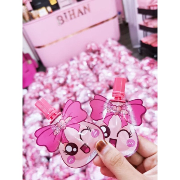 READY STOCK LIPTINT BIHAN / LIPMATTE OMBRE BIHAN 3 IN 1 / LIPS KOREAN 3 ...