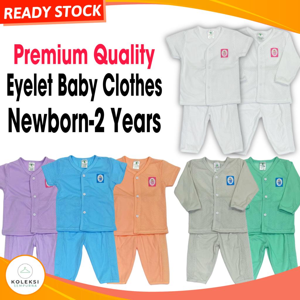 KOLEKSI SEMPURNA Baju Lubang Baby Boy Eyelet Baby Cloth Baju Baby Boy ...
