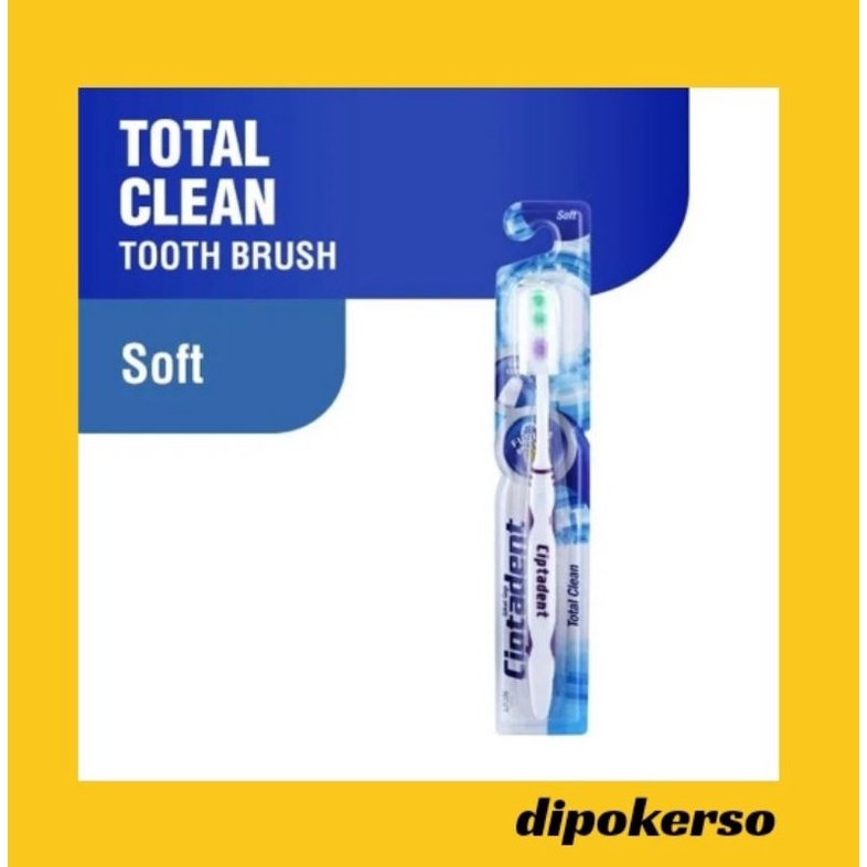 (c T) ciptadent Soft TOTAL CLEAN Toothbrush Adult Unit | Shopee Malaysia